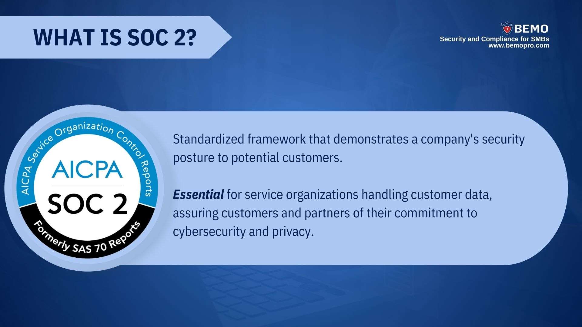 SOC 2 vs. ISO-27001